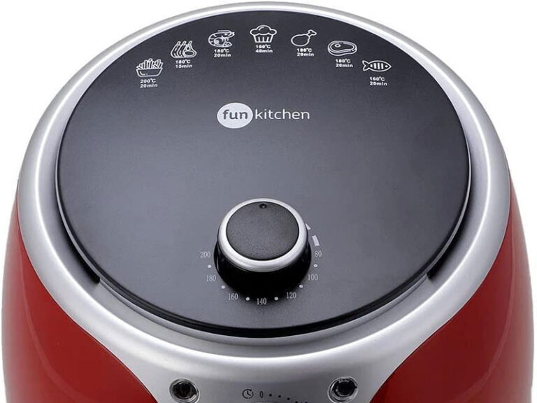 Air fryer Fun Kitchen Vermelha, é boa?